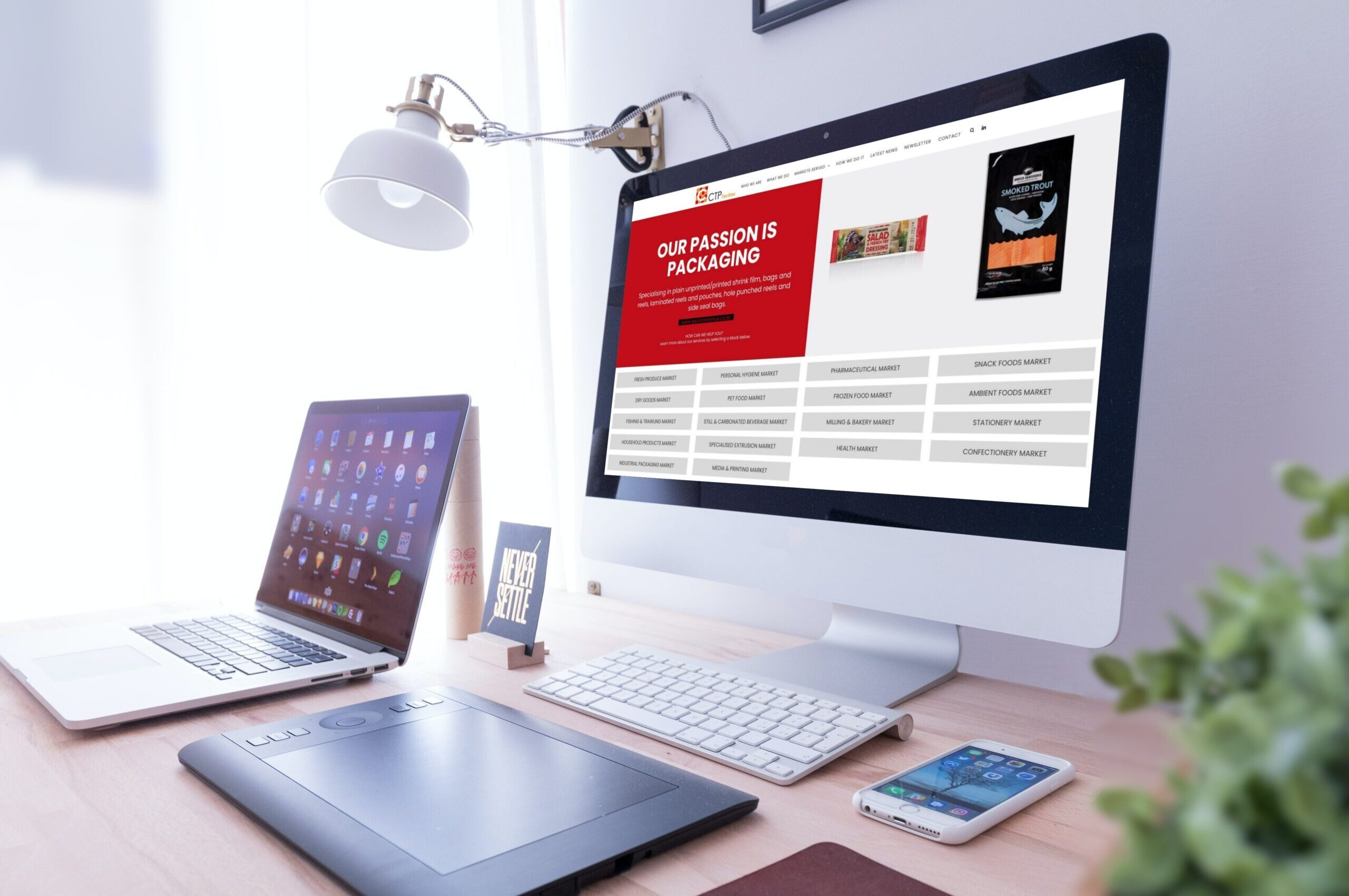 CTP Flexibles - Kode88 Website Design Cork